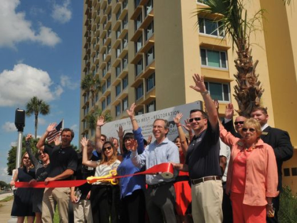 POAH, investors and supporters cut the ribbon at Melbourne, FL senior ...